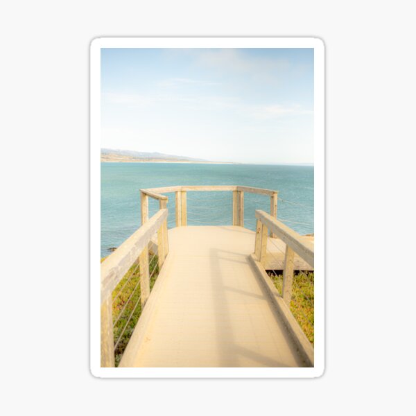 "Pigeon Point Walkway" Sticker for Sale by slfusco | Redbubble