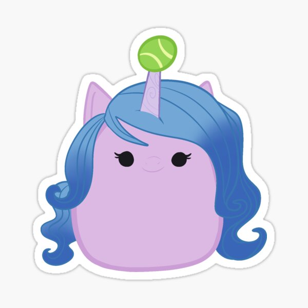 "Squishy Izzy" Sticker for Sale by AlanisArt | Redbubble