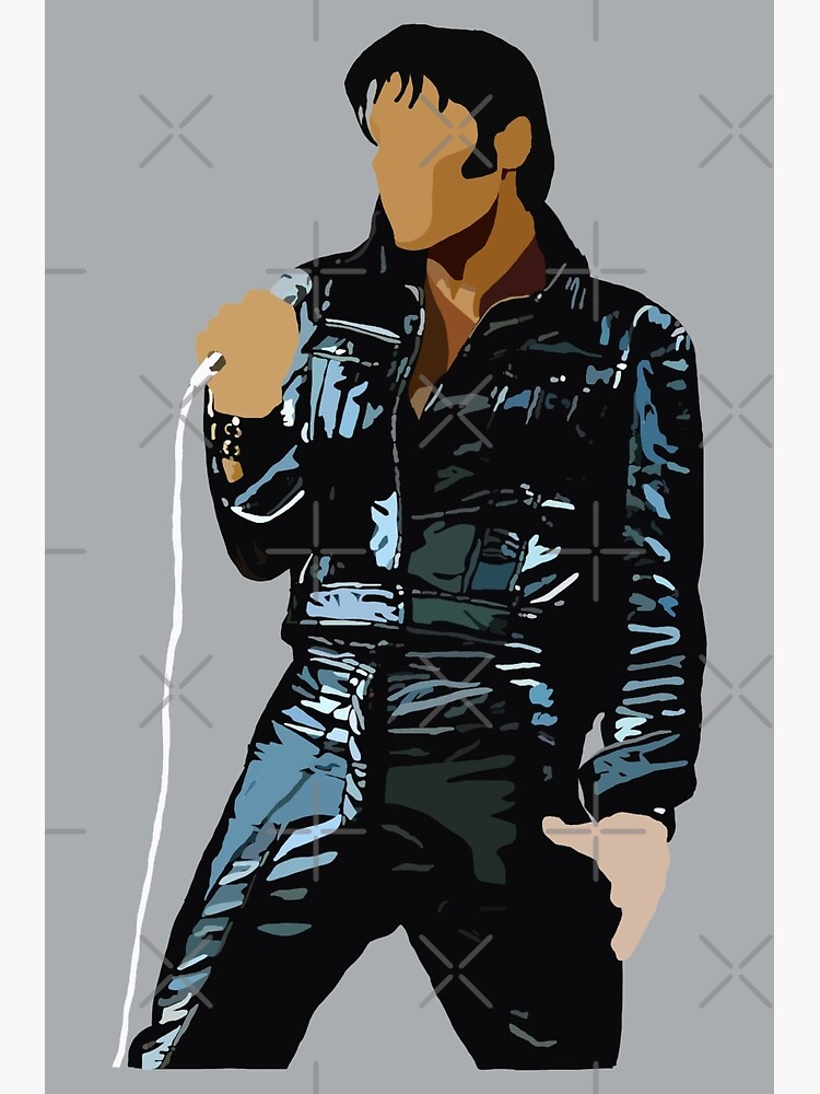 "Elvis Presley- 68 Comeback" Poster for Sale by artbysford | Redbubble