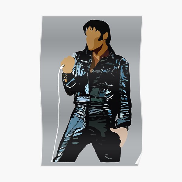 "Elvis Presley- 68 Comeback" Poster for Sale by artbysford | Redbubble