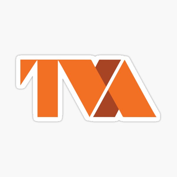 "LOKI TVA Logo " Sticker for Sale by Linrazz | Redbubble