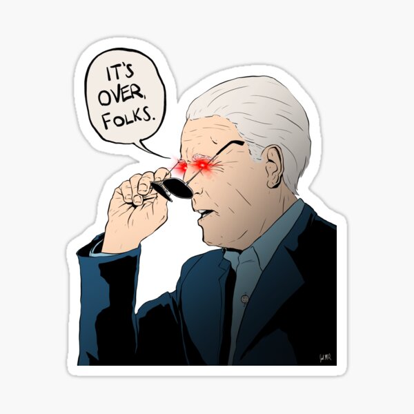 "Dark Brandon" Sticker for Sale by DarkFireNacho | Redbubble