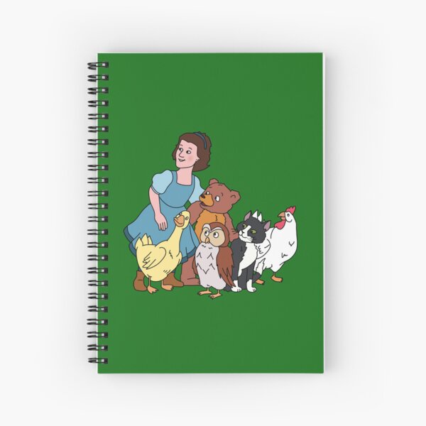 "Little Bear, Emily, and Friends Fan Art" Spiral Notebook for Sale by ...