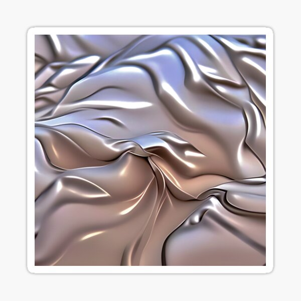 "White Satin" Sticker for Sale by FroztyArt | Redbubble