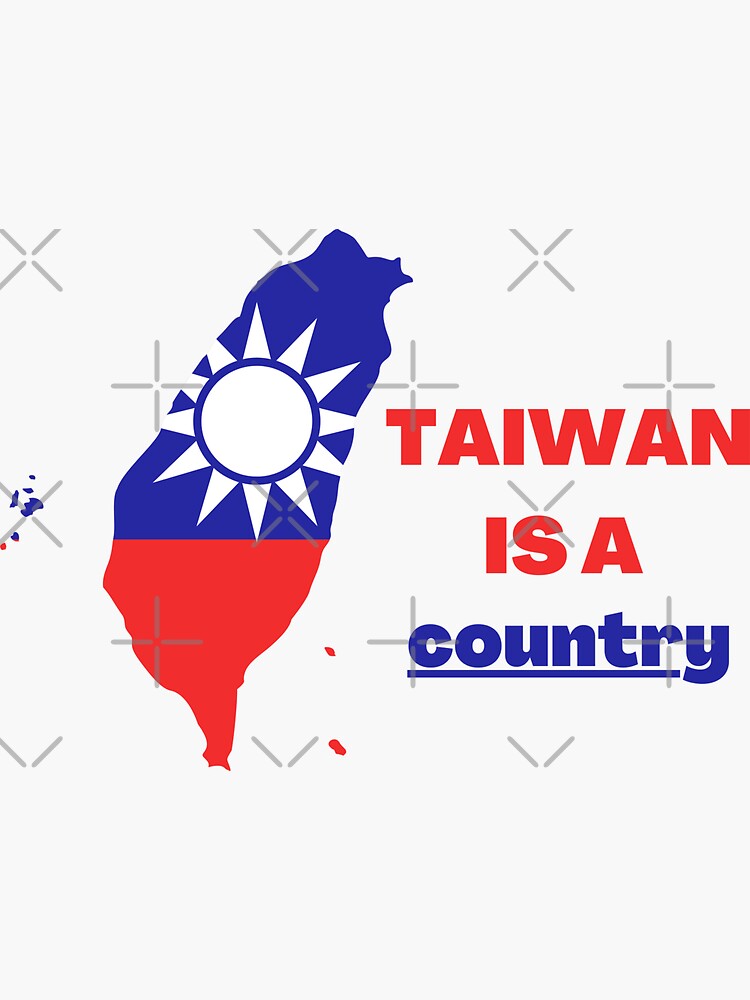 "Taiwan is not China- Free Taiwan" Sticker for Sale by Ynssama | Redbubble