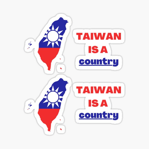 "Taiwan is not China- Free Taiwan" Sticker for Sale by Ynssama | Redbubble