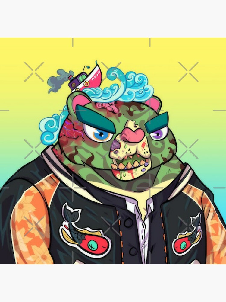 "Karafuru | Nfts | Museum Of Toys " Sticker for Sale by ByKarafuru ...