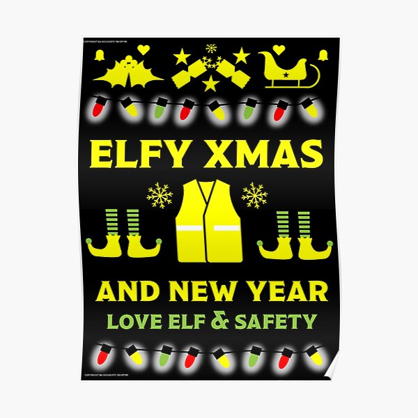 "Elf And Safety Xmas Sweater - Seasons Greetings - Health And Safety ...