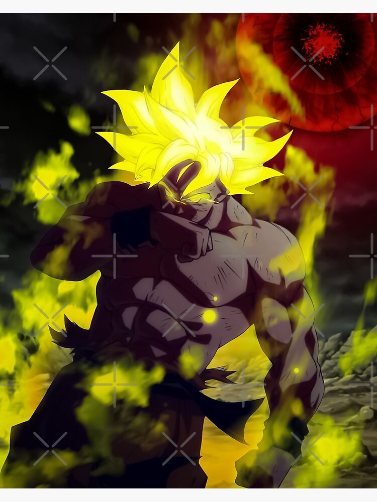 "Goku gold ultra instinct " Art Print for Sale by DrWolfstark | Redbubble