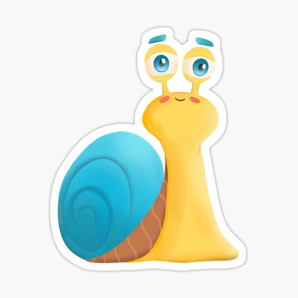 "Cute Snail" Sticker for Sale by yunusemrekambur | Redbubble