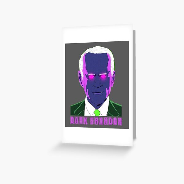 "Dark Brandon Rising Meme" Greeting Card for Sale by MoTeesMo | Redbubble