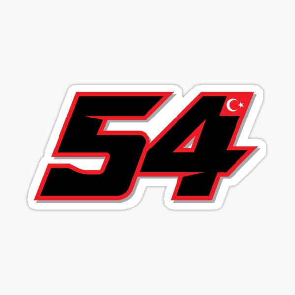 Pegatina «Toprak Razgatlioglu número 54» de WenzelFleischer | Redbubble