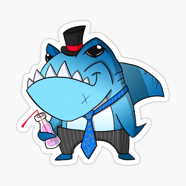"Soda Shark" Sticker for Sale by Spooks2020 | Redbubble