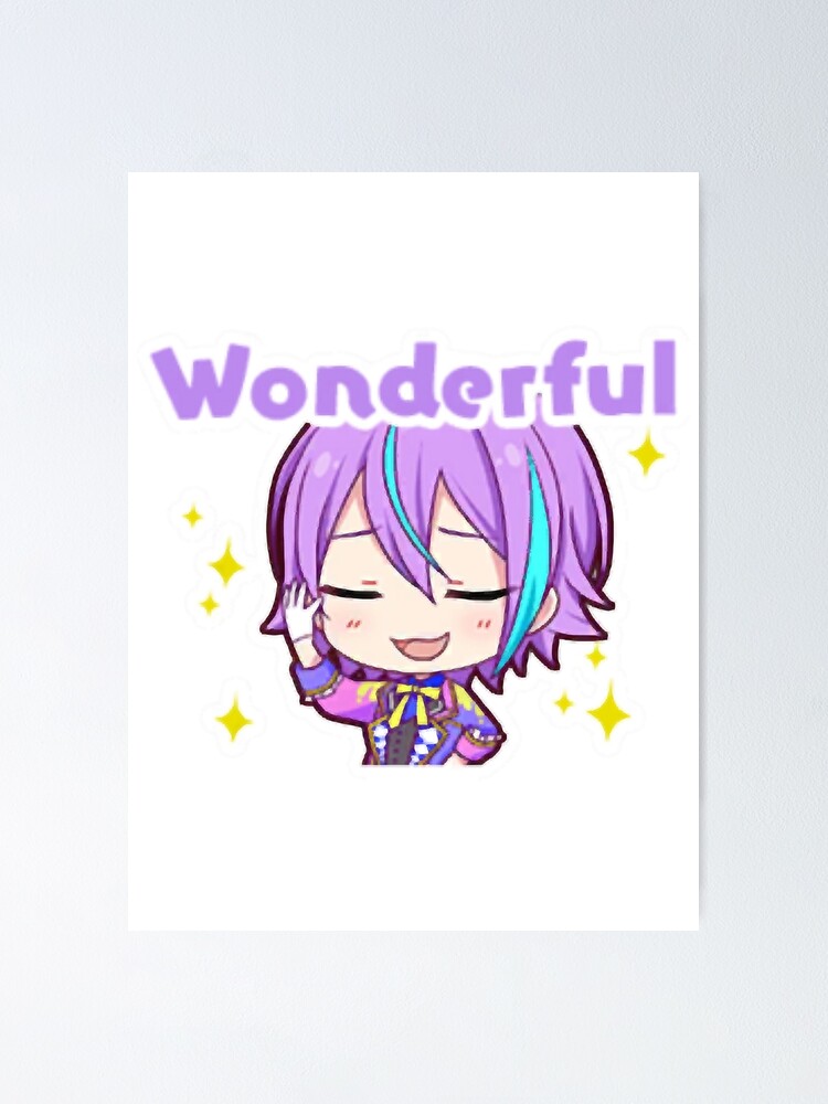 "Project Sekai Kamishiro Rui" Poster for Sale by SabrinaLewiis | Redbubble