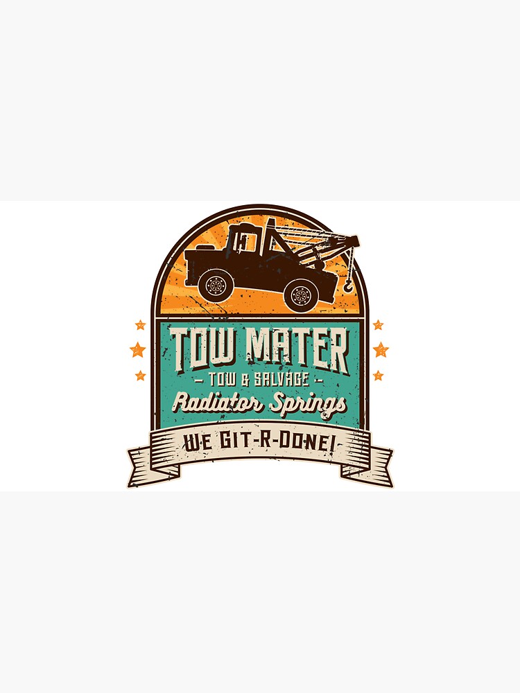 "Tow Mater - Tow & Salvage - Vintage" Bucket Hat for Sale by Essoterika ...