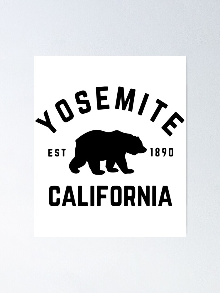 "Yosemite Adventure Explorer - Retro National Park" Poster for Sale by ...