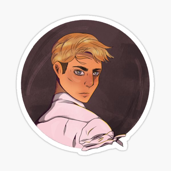 "Attack on Titan - Erwin Smith Character Portrait" Sticker for Sale by ...