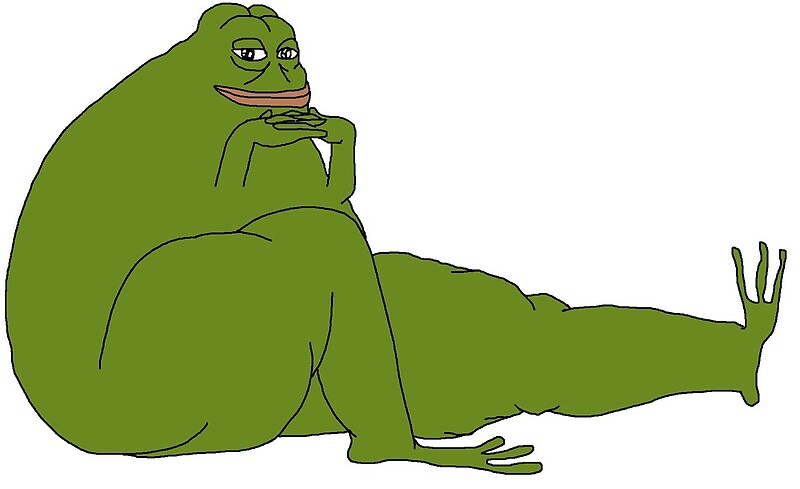 "Pepe Obese Epep Large" by mistyhyde | Redbubble