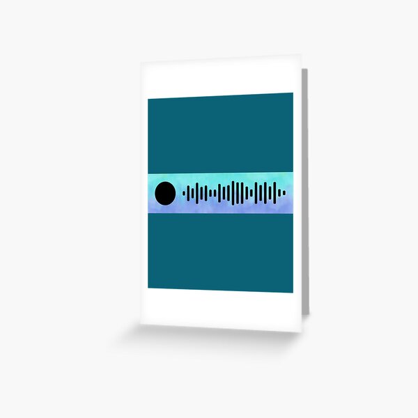 "Frank Ocean Spotify Scan Code " Greeting Card for Sale by ...