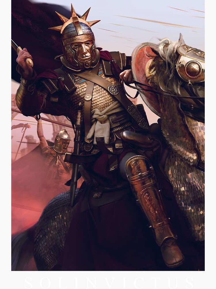 "Roman Emperor Aurelian" Sticker for Sale by Antiquite | Redbubble