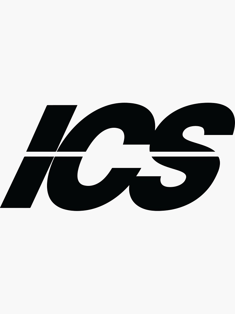 "ics" Sticker for Sale by CarlosaSherman | Redbubble