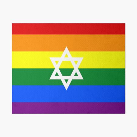 "GAY PRIDE Israel Flag" Art Board Print by ValentinaHramov | Redbubble