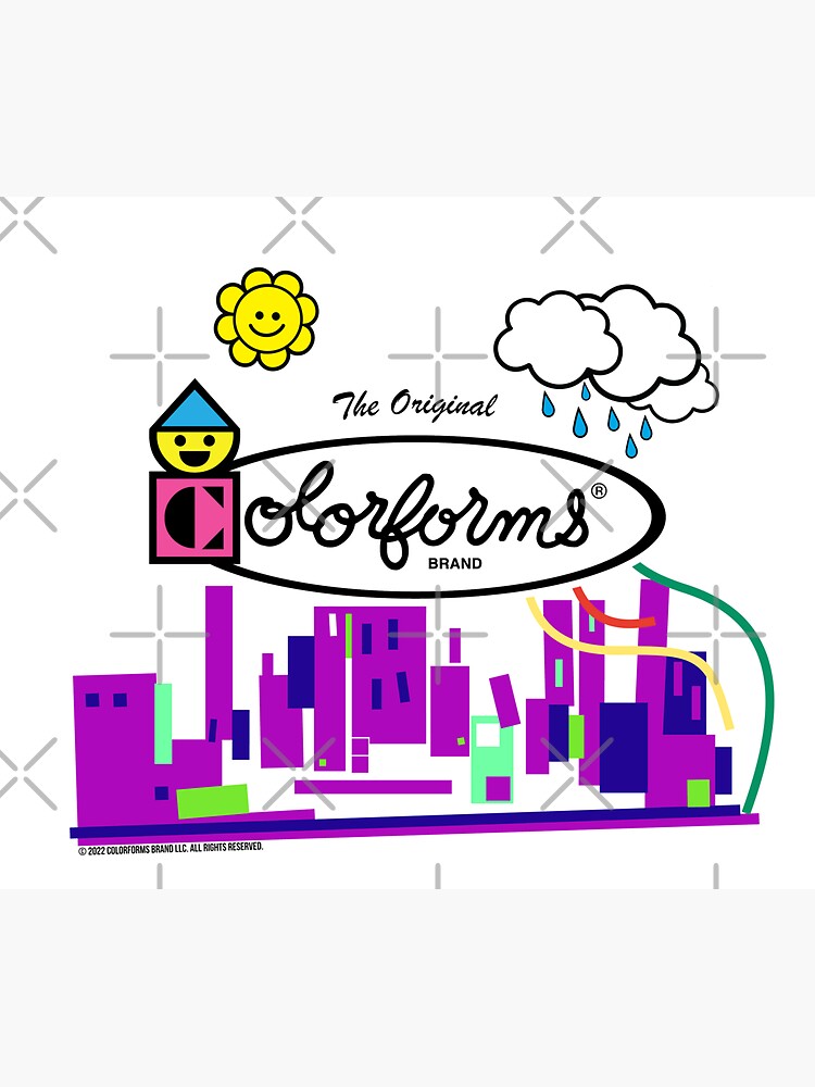 "Colorforms City - Windy Day" Sticker for Sale by Aleksander37 | Redbubble