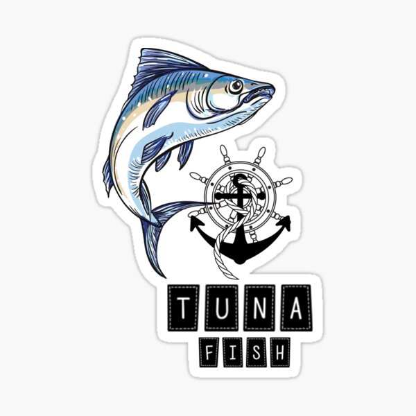 "tuna fish" Sticker for Sale by djalal07 | Redbubble
