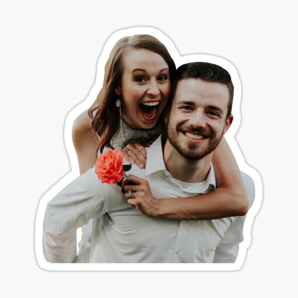 "Custom Photo Personalized "DM"" Sticker for Sale by paularkoun | Redbubble