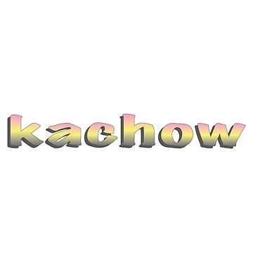 "kach" Art Board Print for Sale by emmapaige17 | Redbubble
