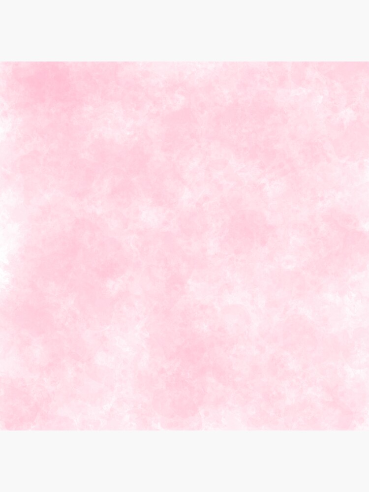 "Soft Baby Powder Pink Gradient Watercolor Digital Mimic Art" Sticker ...