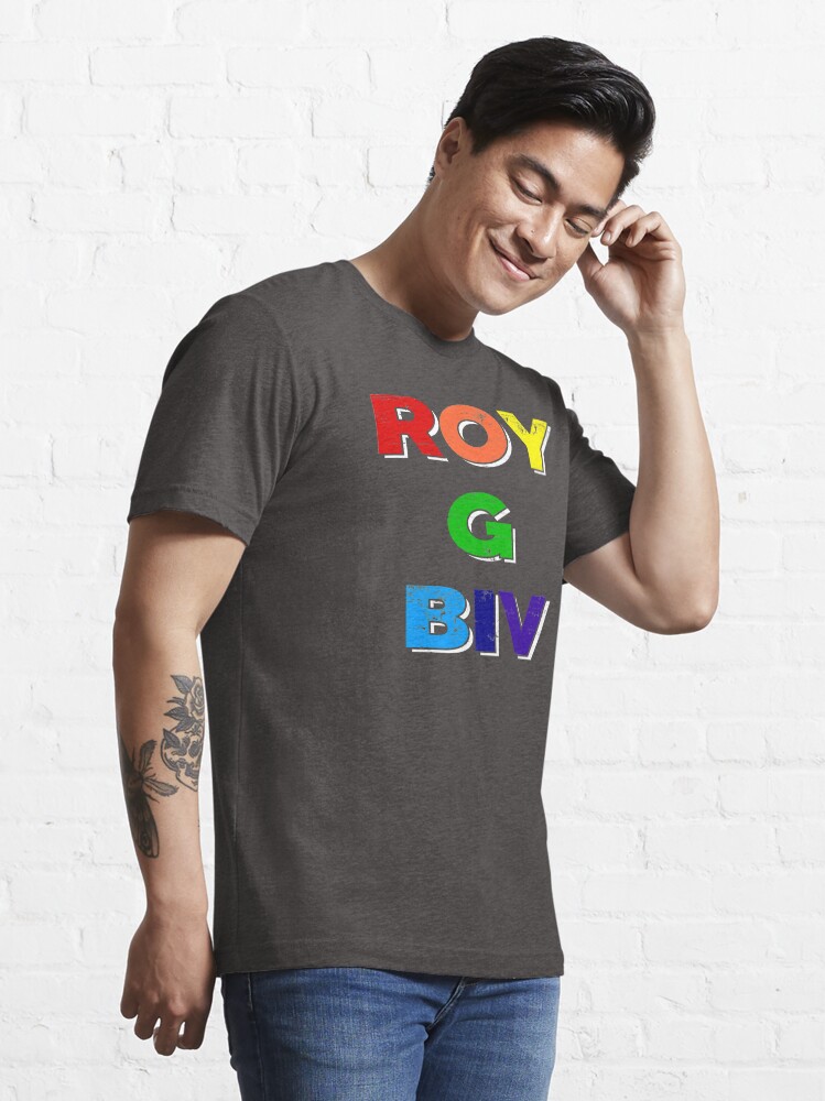 "ROY G BIV Rainbow Colors" T-shirt for Sale by 12thMoon | Redbubble ...