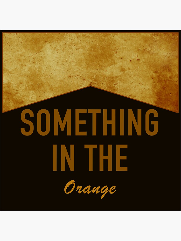 "zach bryan something in the orange 3" Sticker for Sale by Hannaathomeshop | Redbubble