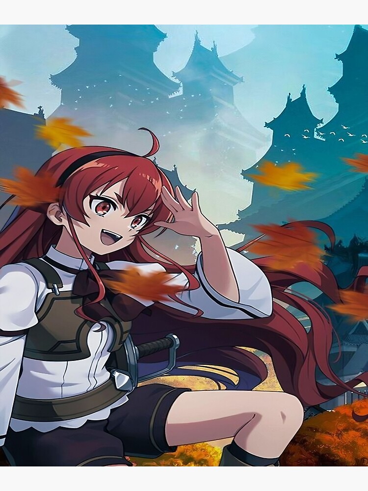 "mushoku tensei eris art" Poster for Sale by RBBCH | Redbubble