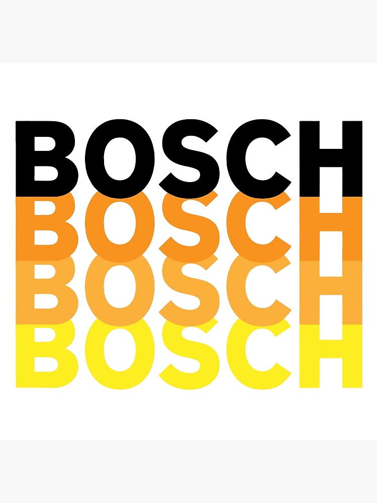 Póster «Las mejores herramientas del mundo Logotipo de Bosch Color de ...