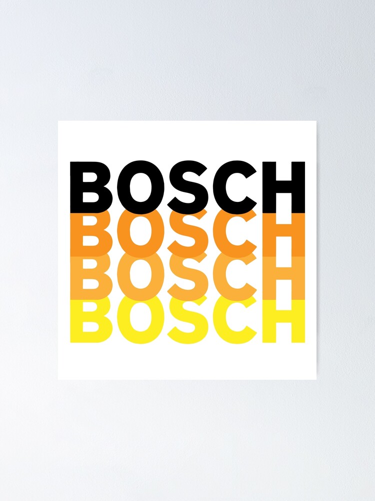 Póster «Las mejores herramientas del mundo Logotipo de Bosch Color de ...