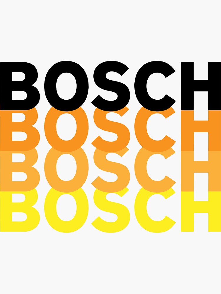 Pegatina «Las mejores herramientas del mundo Logotipo de Bosch Color de ...