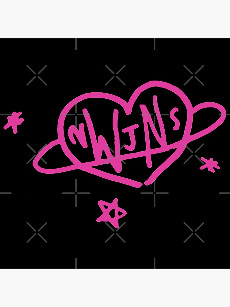 Póster «NewJeans Doodle Logo NWJNS» de xenocene | Redbubble