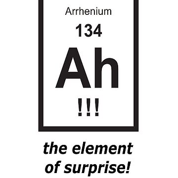 "Ah Periodic Table of Elements Funny Periodical Word Surprise!" Art ...