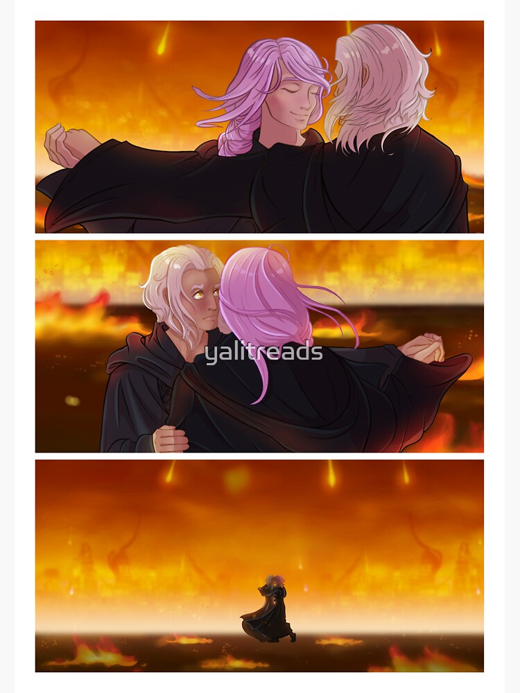 "FFXIV Hythlodaeus and Emet-Selch "The Last Dance"" Sticker for Sale by ...