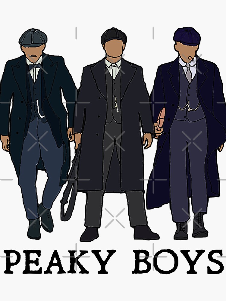 "Discover The Truth About Peaky Blinders Graphic For Fan" Sticker for ...