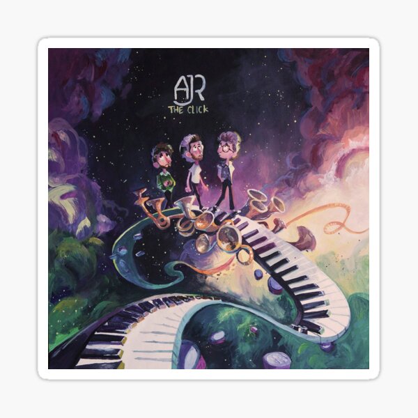 "AJR full tour Poster" Sticker for Sale by joriearmstrong | Redbubble