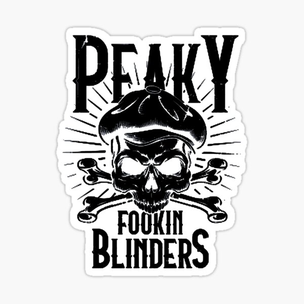 "For Men Women Peaky Blinders Graphic For Fans" Sticker for Sale by ...