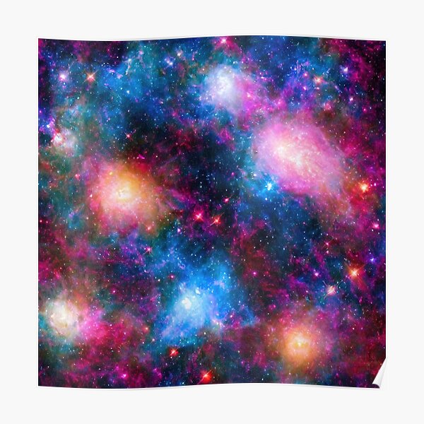 "Space Galaxy" Poster for Sale by AlexandrAIart | Redbubble