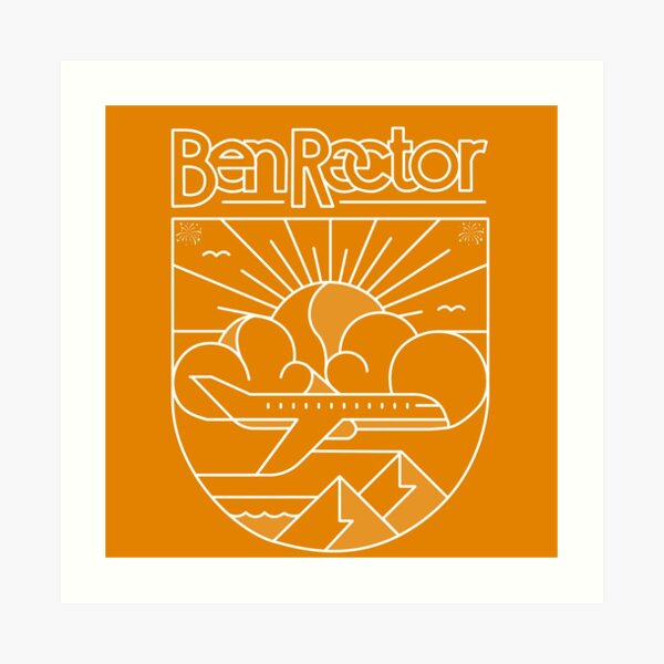 "Ben Rector" Art Print for Sale by classydesignz | Redbubble