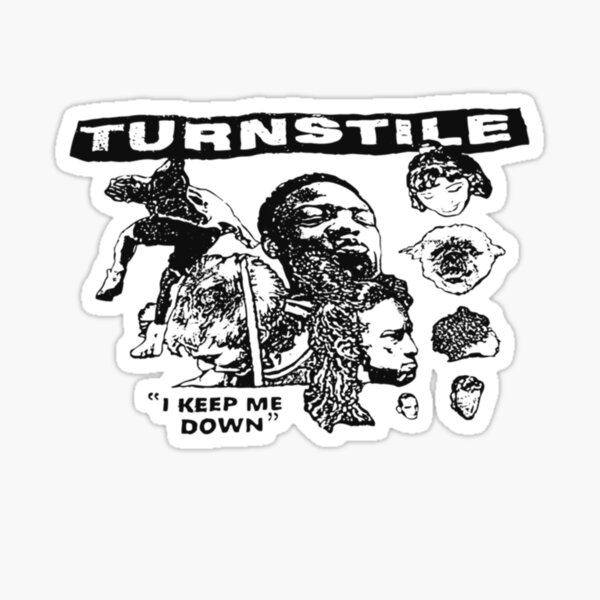 "Turnstile New Design " Sticker for Sale by Theocardio | Redbubble