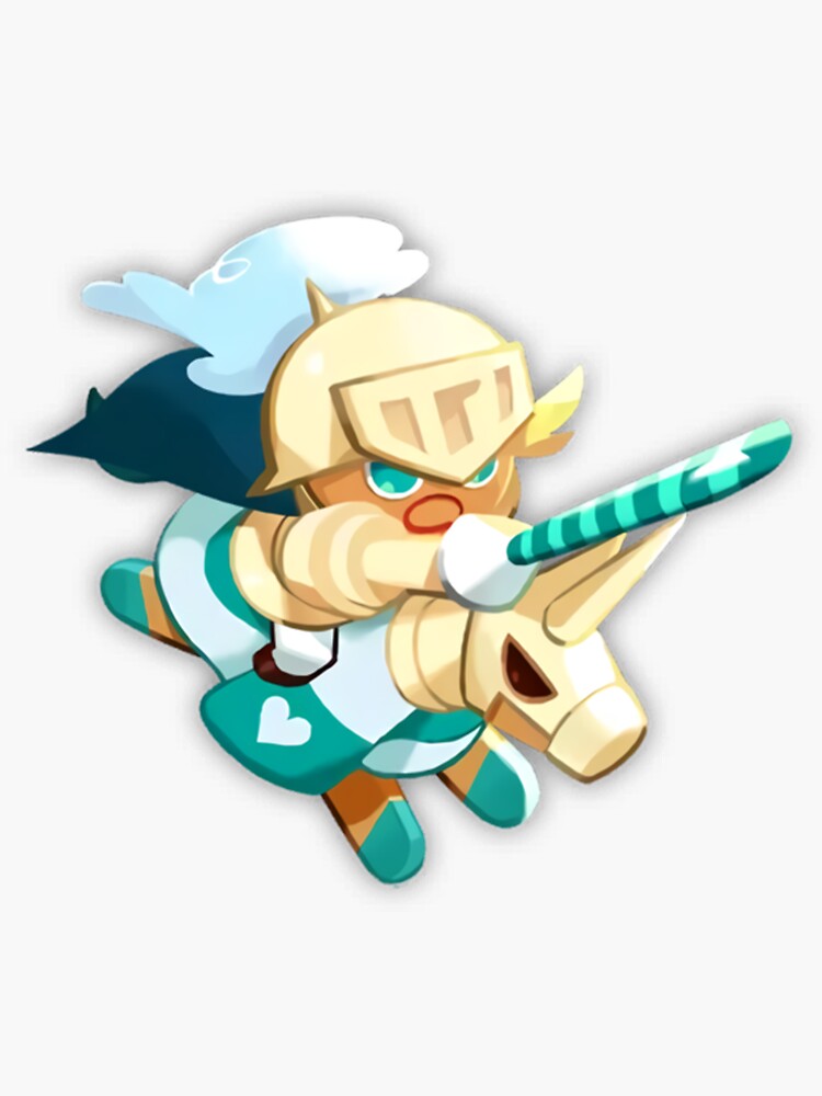 "Knight Cookie Cookie Run Kingdom " Sticker for Sale by ColinLang ...