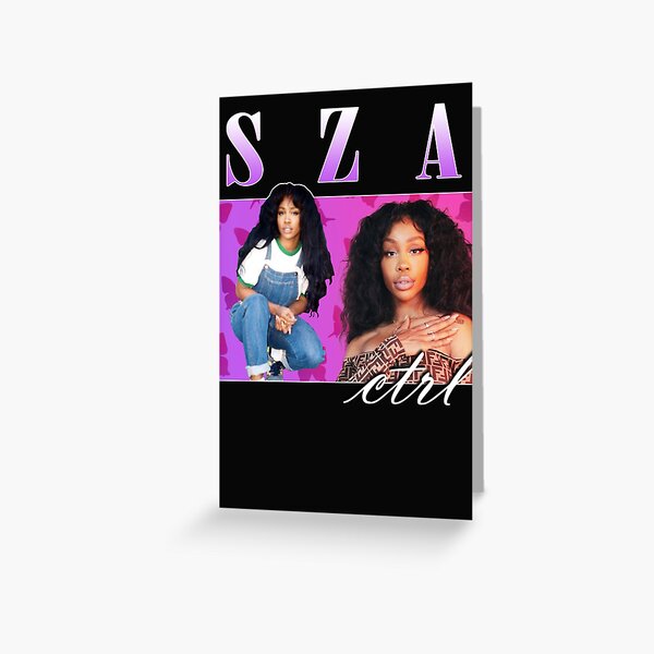 "SZA retro vintage hip hop tee 90's aesthetic" Greeting Card for Sale ...