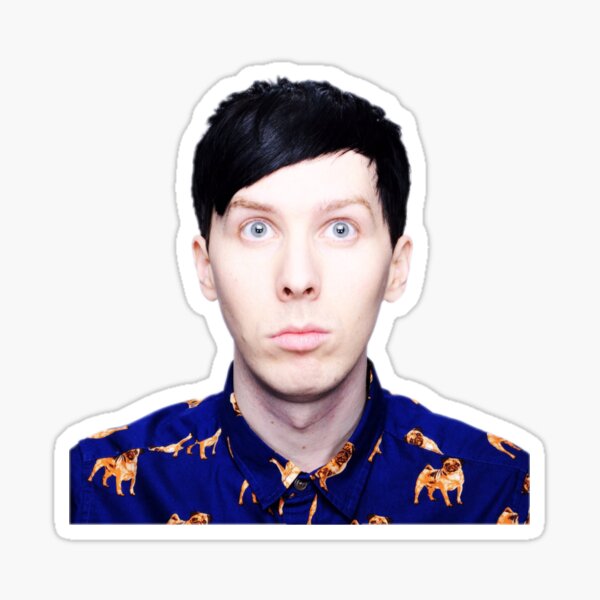 "AmazingPhil" Sticker by voiddestiel | Redbubble