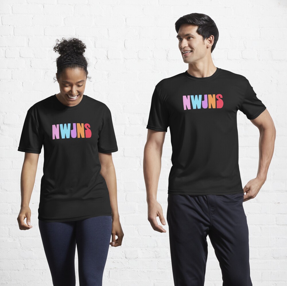 "NewJeans NWJNS Logo" Sticker for Sale by xenocene | Redbubble